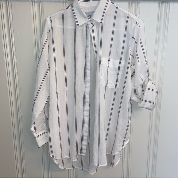 Rails | Tops | Lightweight Cotton Striped Rails Casual Buttondown ...
